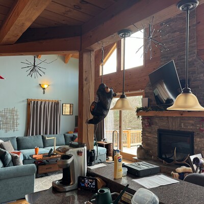 Tarzan Hanging Rope Wood Bear - Etsy