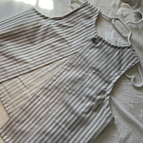 Open Back Smock Top - PDF Sewing Pattern - Etsy