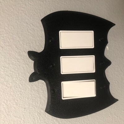 Bat Light Switch Cover / Gothic Home Decor / Goth Home Decor / Haunted ...