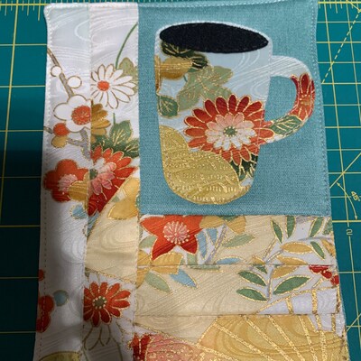 Coffee or Tea Mug Rug Quilt as You Go Pattern 9 X 6 Instant PDF Pattern ...