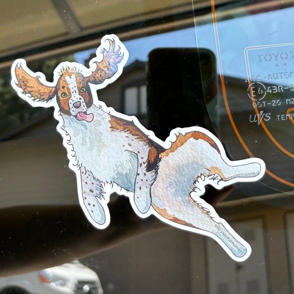 Jindo Dog Breeds Sticker Decal, Korean Jindo Dog Vinyl Sticker, 3inch ...