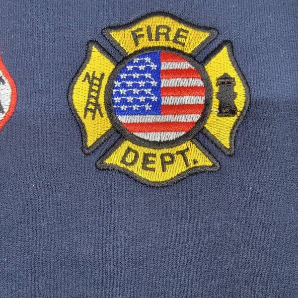 Usa Fire Dept - Machine Embroidery Design - Etsy