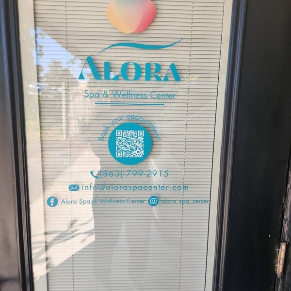 Custom Store Hours Decal Business Door Sign for Hours of Operation Open ...