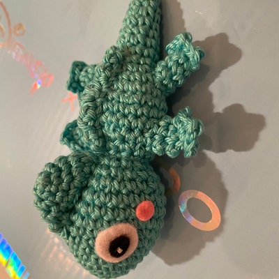 Pascal the Chameleon From Tangled Crochet Disney Amigurumi Doll Plush ...