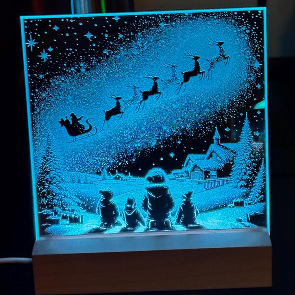 Christmas 7, Laser PNG, Slate Engraving, Laser File, Coaster Etching ...