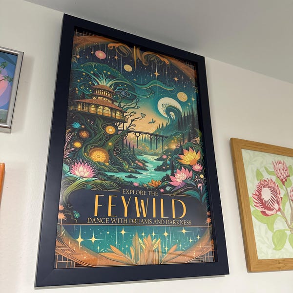 Dnd Tarot Poster, the Rogue, Art Nouveau, Dungeons and Dragons Wall Art ...