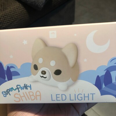 Super Fluffy Shiba Portable LED Light TAP ON - Etsy