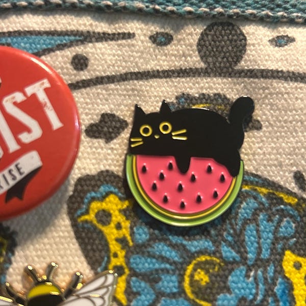 Palestine Watermelon Enamel Pin Gifts That Support Palestinian ...