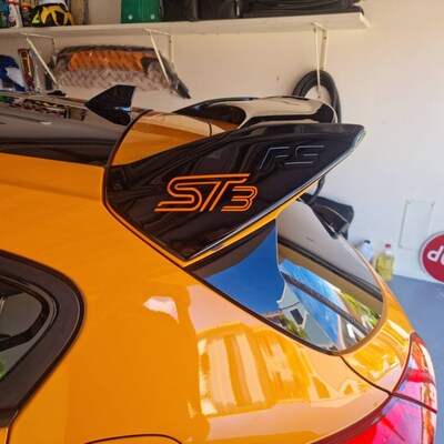 Black ST Badge Front and Rear Available Union Jack Domed - Etsy