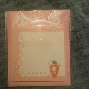 Rabbit & Bear Sticky Notes Kawaii Notes Cute Stationery - Etsy