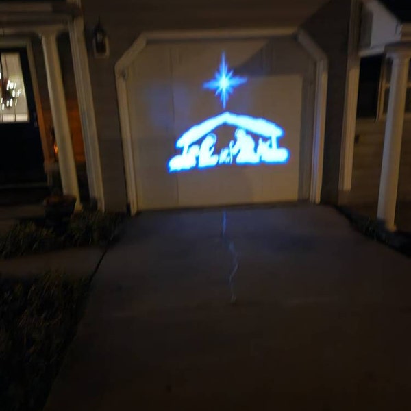 Nativity Scene Projector for Christmas Outdoor Lighting by Beffy Arts ...