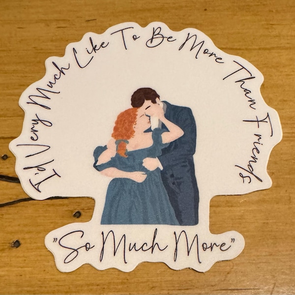 Polin Sticker Set , Penelope and Colin, Large Waterproof Bookish ...