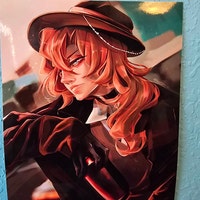 Fanart Nakahara Chuuya | Bungou Stray Dogs Fanart Print - Etsy Canada