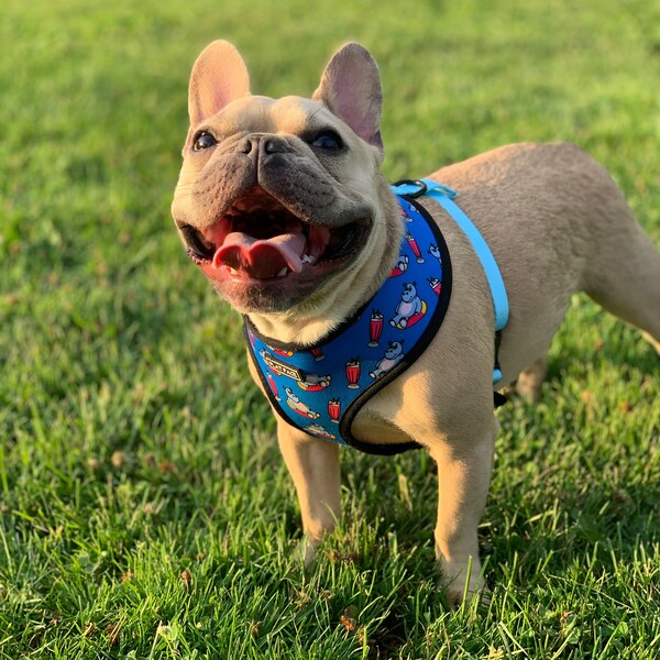 Reversible Dog Harness Octopus and Hippo. suitable for All Breeds ...