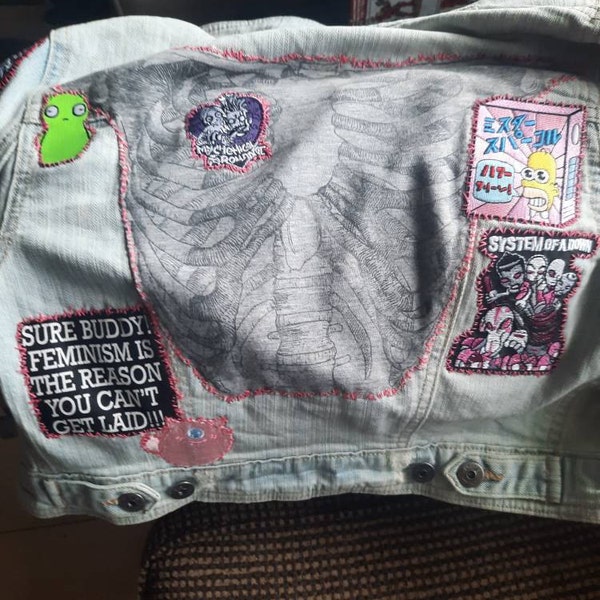 System of A Down Patch / Heavy Metal Music Patch / Sew or Iron on ...