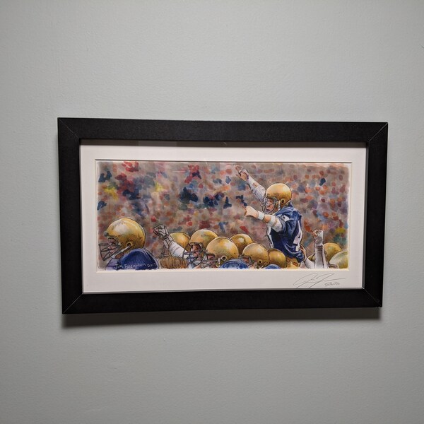 Rudy Poster Print by Jim Ferguson - Etsy