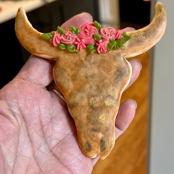 Bull Skull Cookie Cutter - Etsy