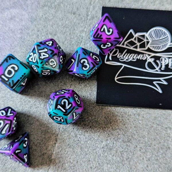 Borderlands Inspired Lilith **extra Dice** Dnd/dungeons and Dragons/rpg ...