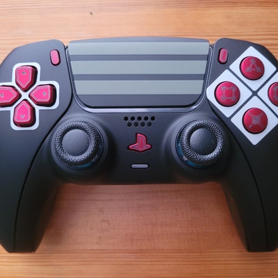 Soft Touch Black RGB LED Gated Sticks Custom Pro Controller for ...