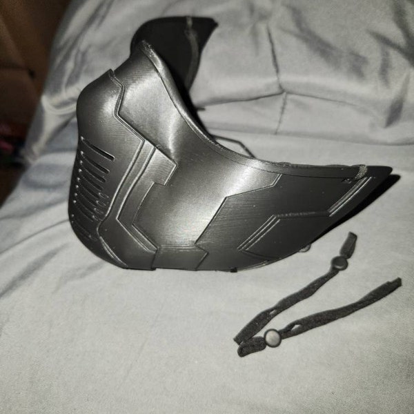 3D Printed Winter Soldier Mask: Bucky Barnes Cosplay, Adjustable Fit - Etsy