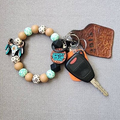 Mama Keychains Wife Mom Boss Gifts for Mom Keychains Silicone Keychains ...