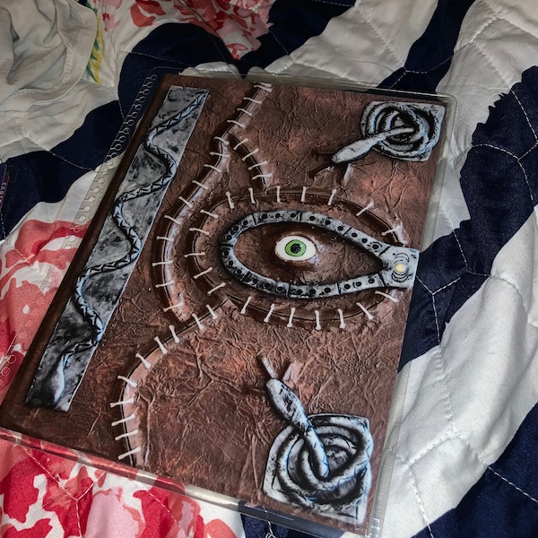 Front and Back Cover Set Hocus Pocus Inspired Spell Book 4 Use W ...