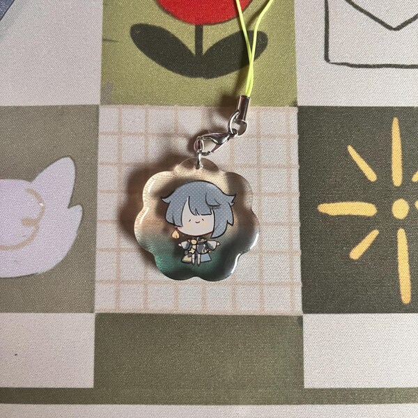 Genshin Impact Charms Full Set || Gacha Phone Keychain Charms - Etsy