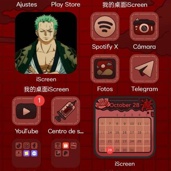 Bat Vampire App Icon Set: Kawaii Phone Theme and Widgets(ios/android ...