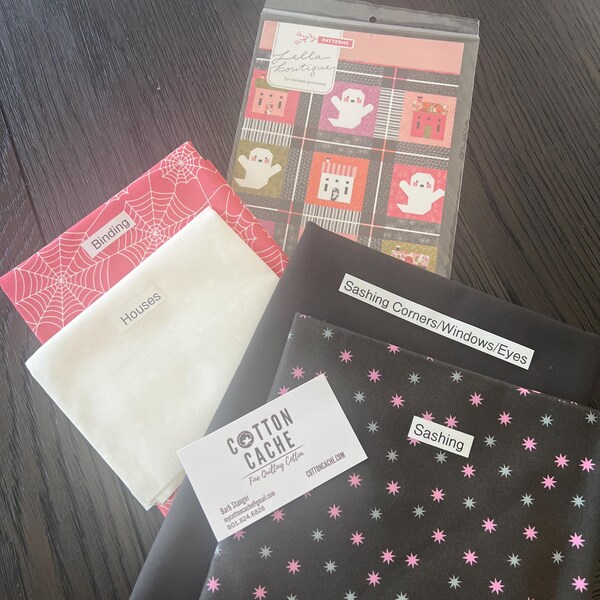 Ghost Town Quilt Kit Featuring Hey Boo by Lella Boutique (CCK100143 ...