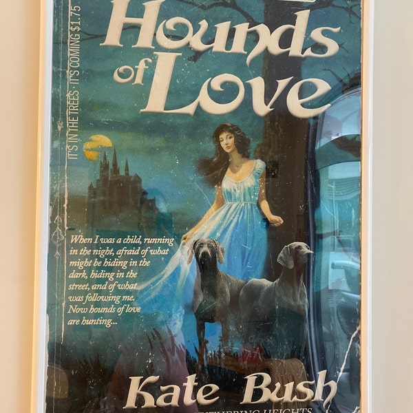 Kate Bush "hounds of Love" 1970s Gothic Romance Novel Mashup Art Print ...