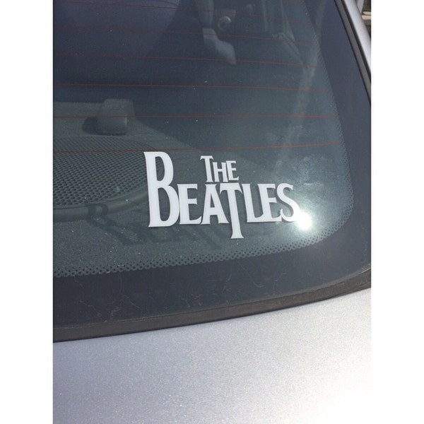 The Beatles Vinyl Decal - Etsy