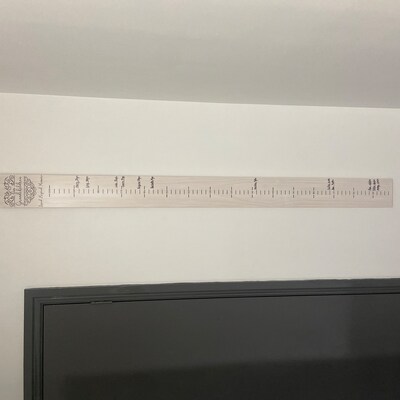 Personalised Height Chart Markers Vinyl Decals - Etsy