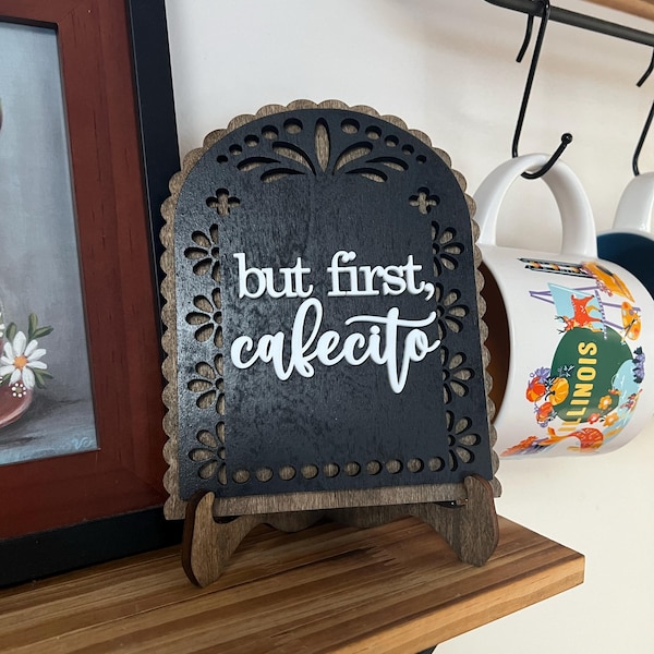 Cafecito Wood Sign - Etsy