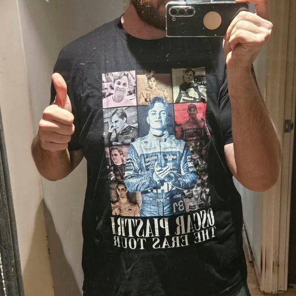 Oscar Piastri the Eras Tour Unisex Softstyle T-shirt - Etsy Australia