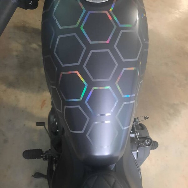 Hexagon / Honeycomb JDM Car Decal Sticker 3 Inch / Hex Side Vehicle ...