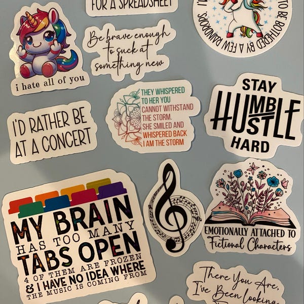 In All Your Ways Acknowledge Him Sticker, Bible Sticker Pack, Faith ...