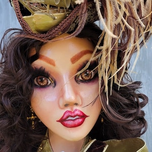 Demonstration or Example of Sizes of Top Hats for Chiki Bird - Etsy