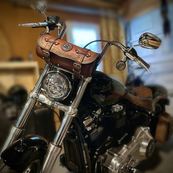 Motorcycle Handlebar Bag, Fork Tool Bag, Motorcycle Tool Bag, Bike ...