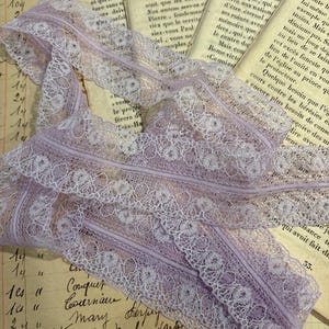 Vintage White French Ladder Lace Trim Entredeux Swiss Trim Made in ...