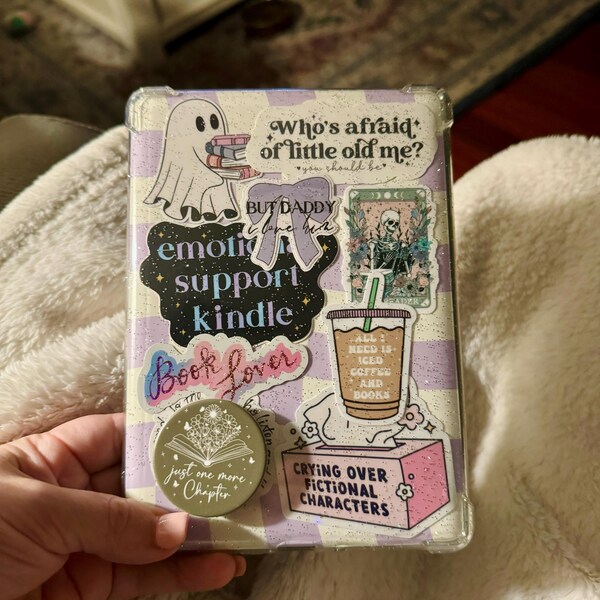 Holographic Reader Tarot Card Sticker Spooky Books Skeleton Sticker for ...