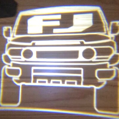 Toyota FJ Cruiser Welcome Lights Door Lights Projector UNIVERSAL KIT - Etsy