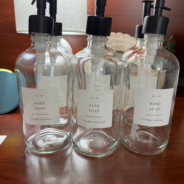 Soap Labels Custom Home Label for Hand Soap Decal Custom Labels ...