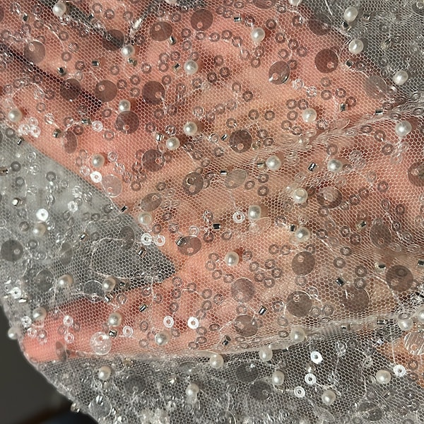 Opulent Elegance: Burlesque Transparent Shiny Robe for the Bride's ...