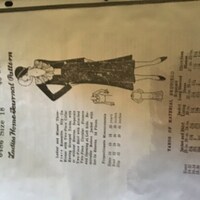 Past Patterns 4971 Edwardian Misses Panel Dress Pattern Bust 30 B30 ...