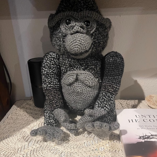 Crochet Pattern - Mayangi and Matondo, Mountain Gorillas - Amigurumi - Etsy