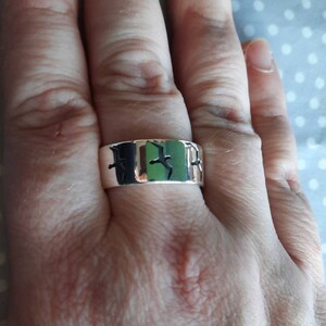 Pi Symbol Signet Ring Sterling Silver Signet Ring Pi Ring | Etsy