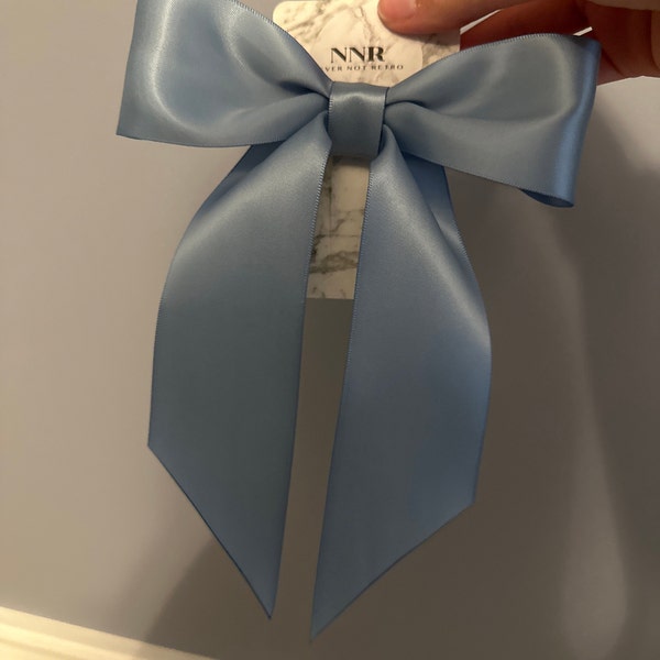 Brigitte Hair Bow Barrette, Ivory Hair Bow, Grosgrain Hair Bow, Lace ...