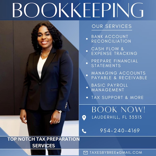 Bookkeeping Services Flyer Template - Bookkeeper Service Flyers ...