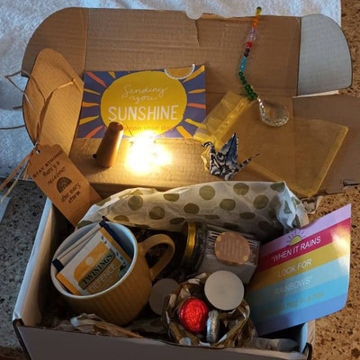 Pick Me up Box Personalised Gift Box Best Friend Gift Self - Etsy UK