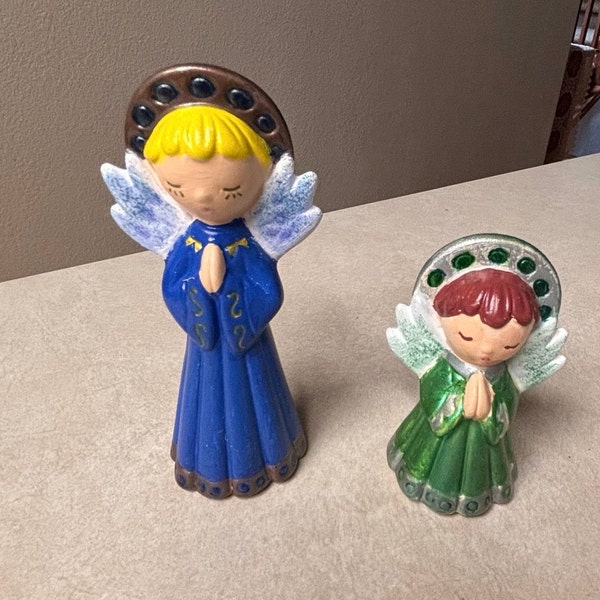 Handmade Unpainted Ceramic Angel Ornament, Angel Pendant, Angel ...